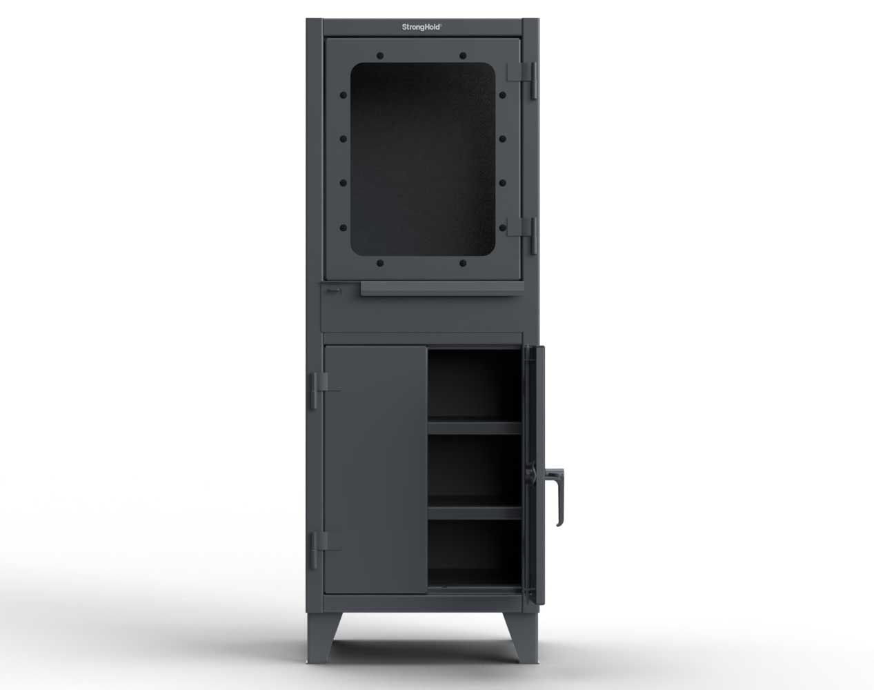 Extreme Duty 12 GA Computer Cabinets | Mobile Options | Strong Hold