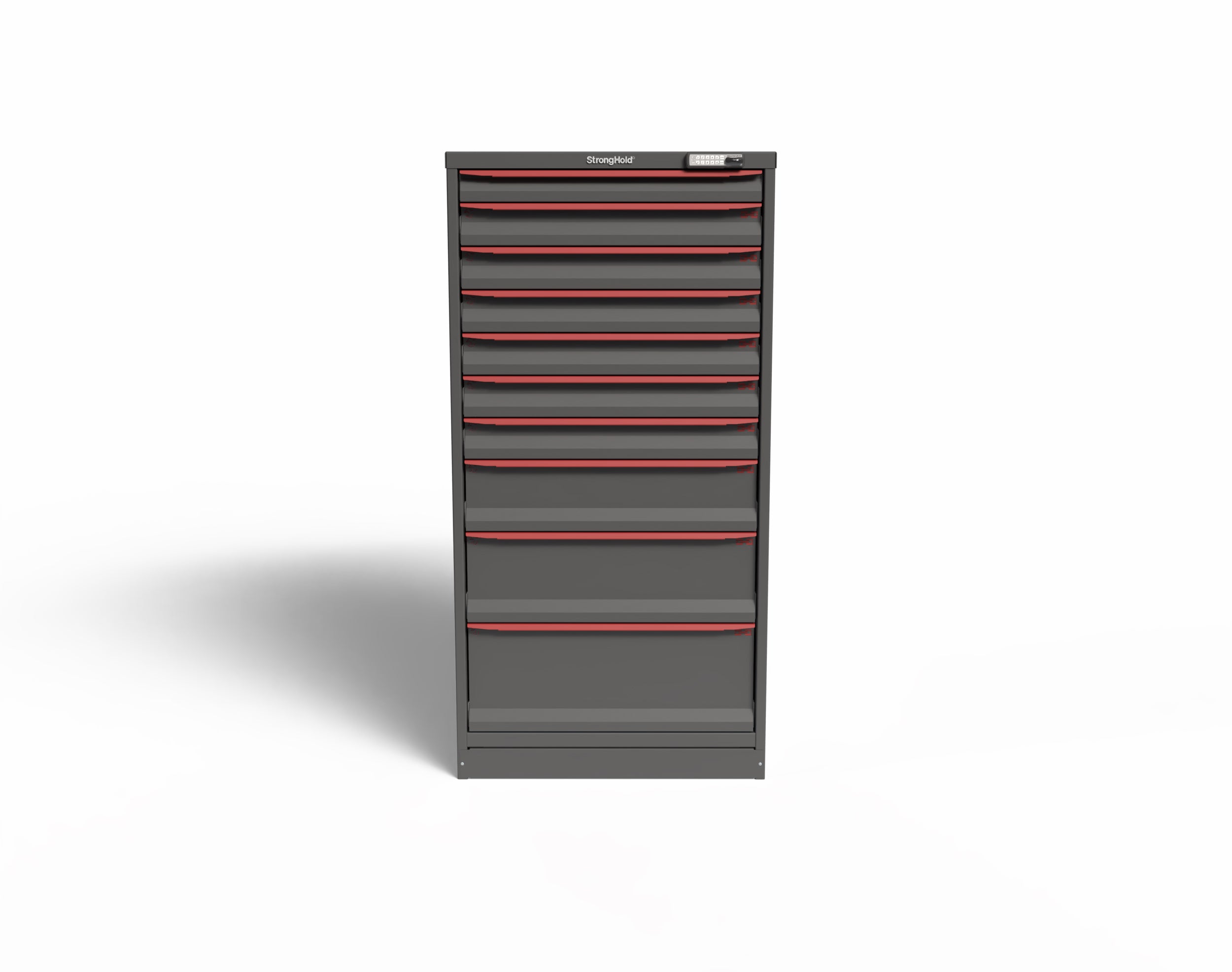Modular Drawer 14 GA Storage Cabinet with 10 total drawers -2" Drawers ...